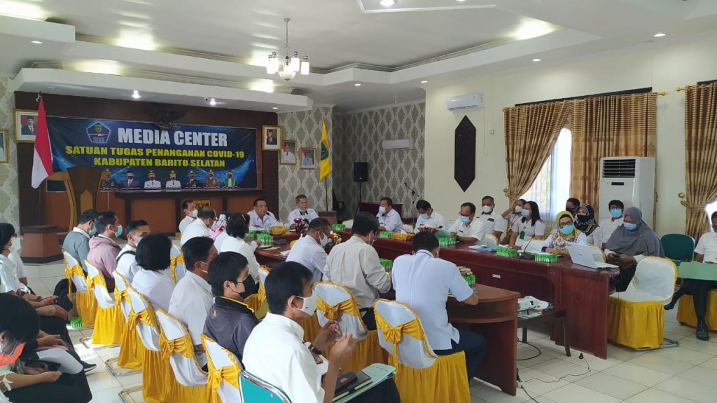 Rapat Penyerapan Anggaran Kabupaten Barito Selatan Posisi 30 Juni 2021 ...
